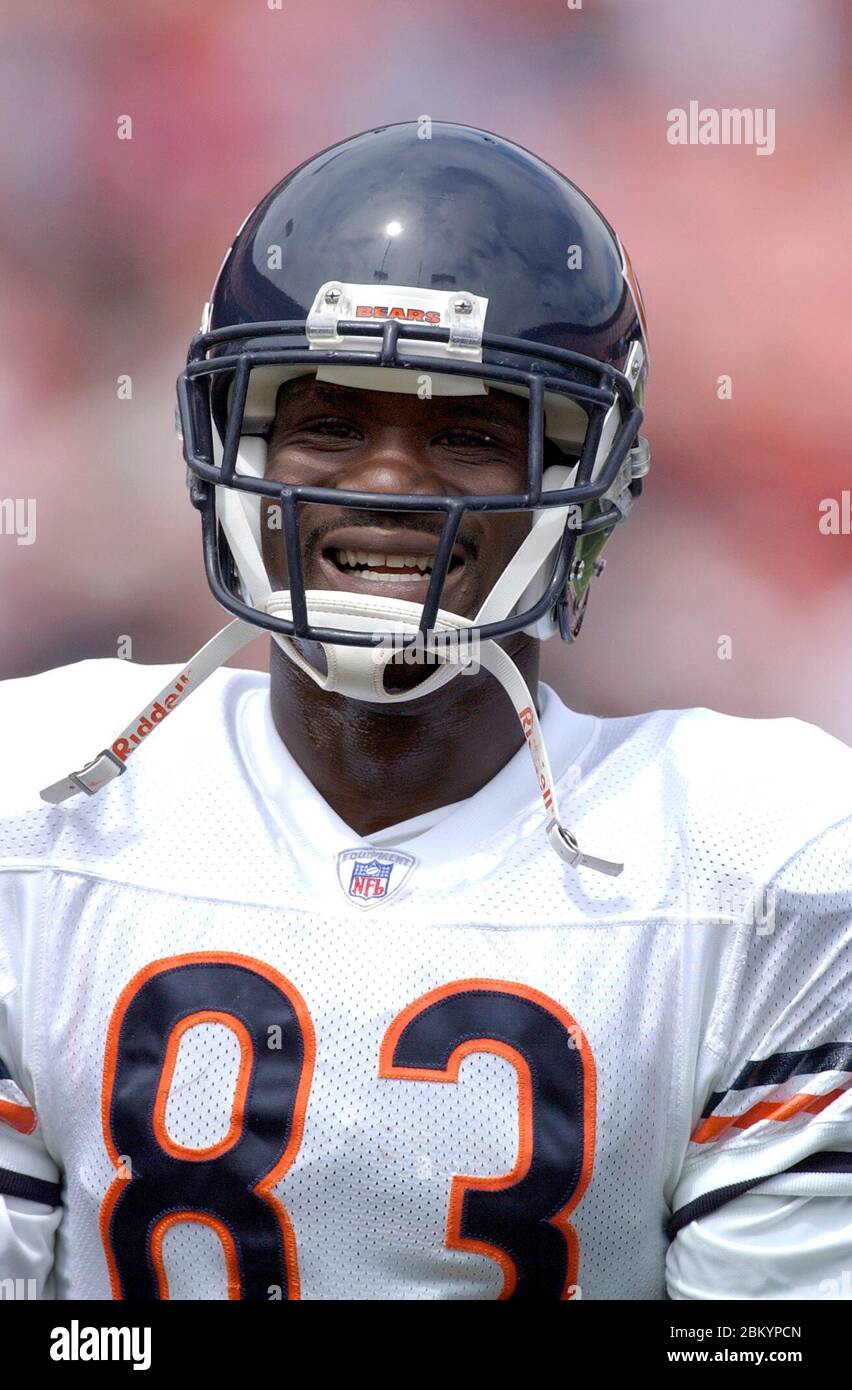 San Francisco, United States. 07th Sep, 2003. Chicago Bears wide ...