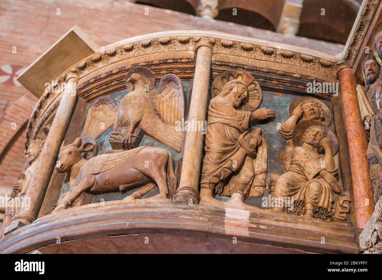 Modena cathedral interior, Modena, Emilia-Romagna, Italy Stock Photo ...