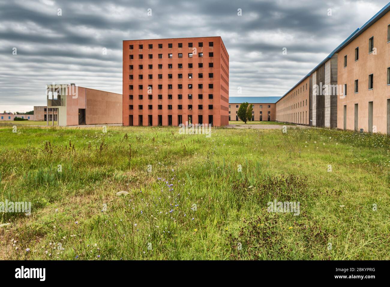 New San Cataldo cemetery, 1984, Modena, Emilia-Romagna, Italy Stock ...