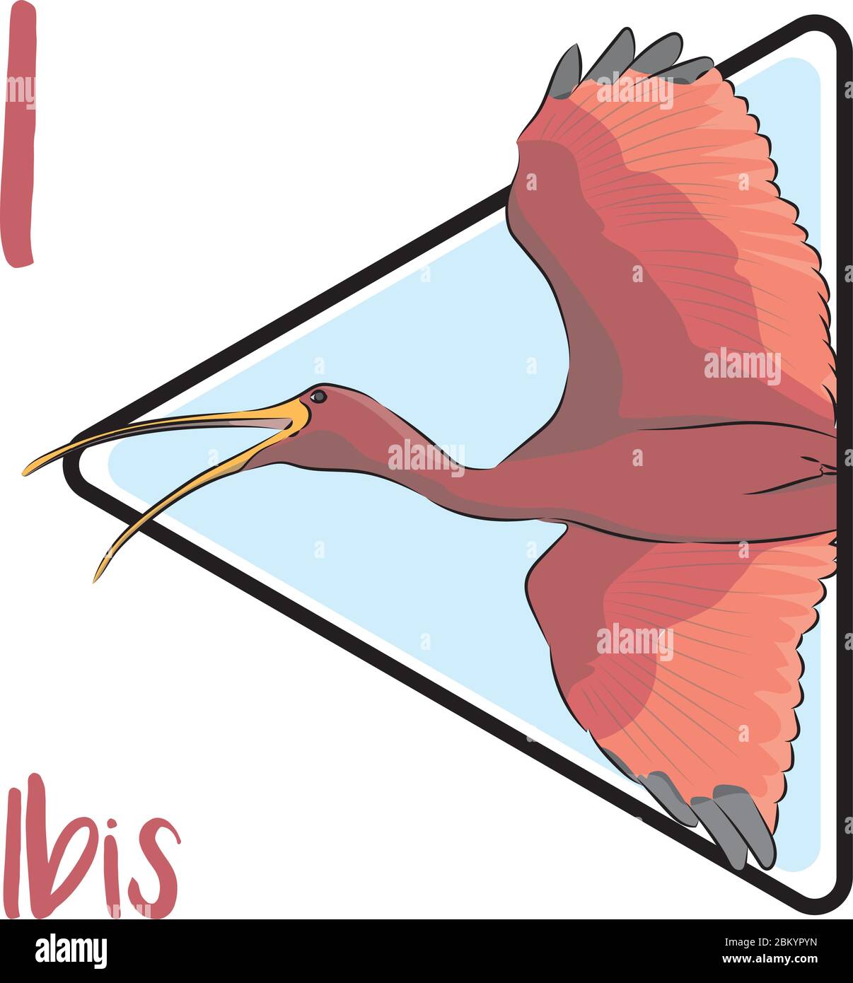 Ibis nesting Stock Vector Images - Alamy
