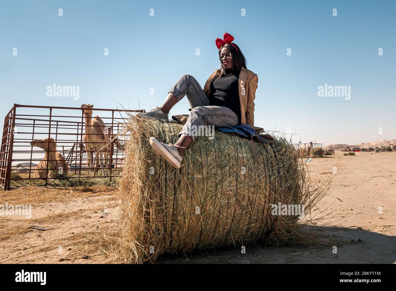 Black women model hi-res stock photography and images - Alamy