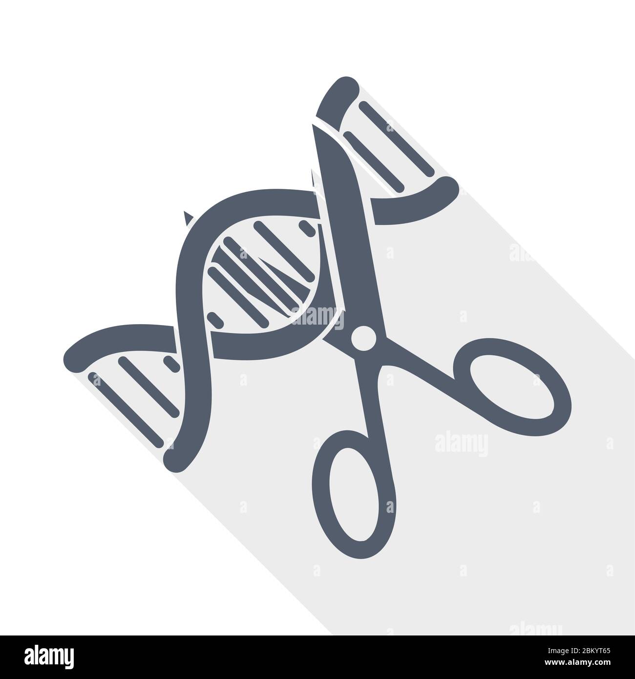 Scissors cut dna Stock Vector Images - Alamy