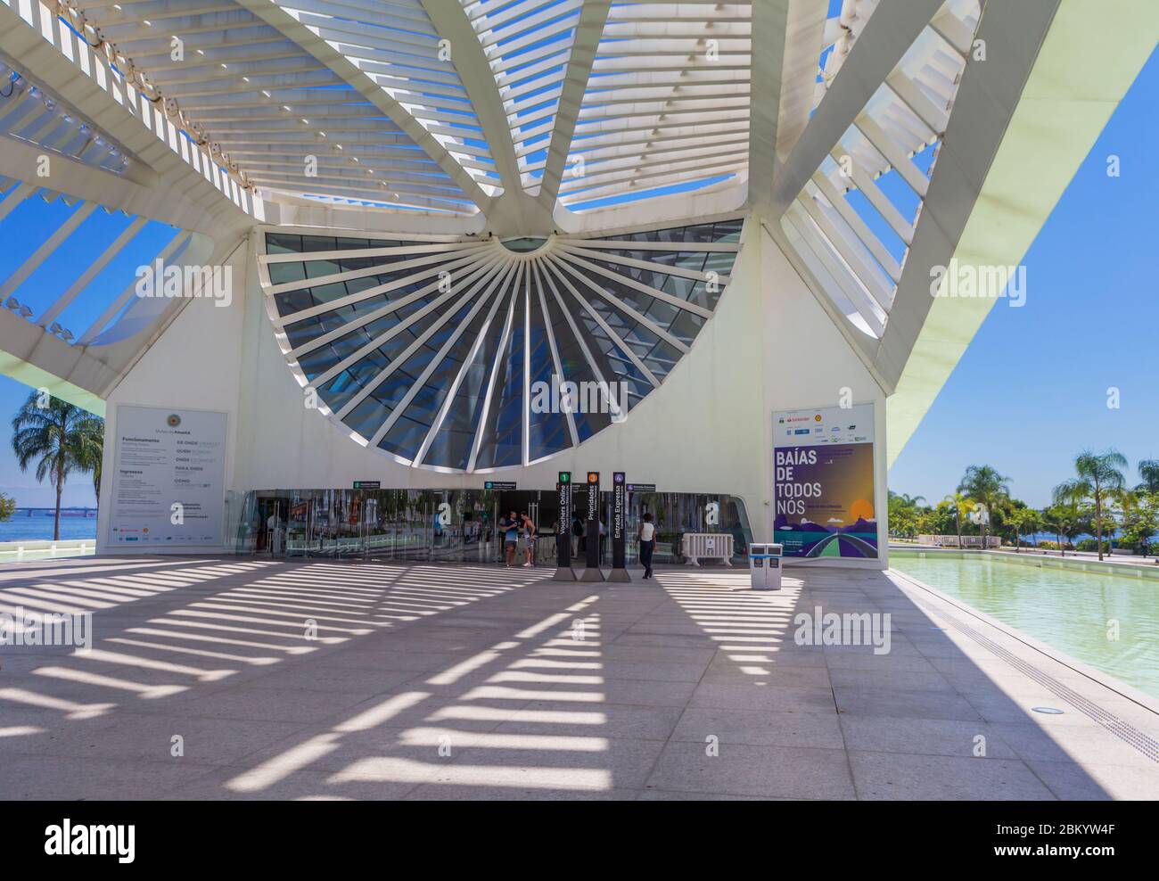 Museum of Tomorrow, 2015, Santiago Calatrava, Rio de Janeiro, Brazil ...