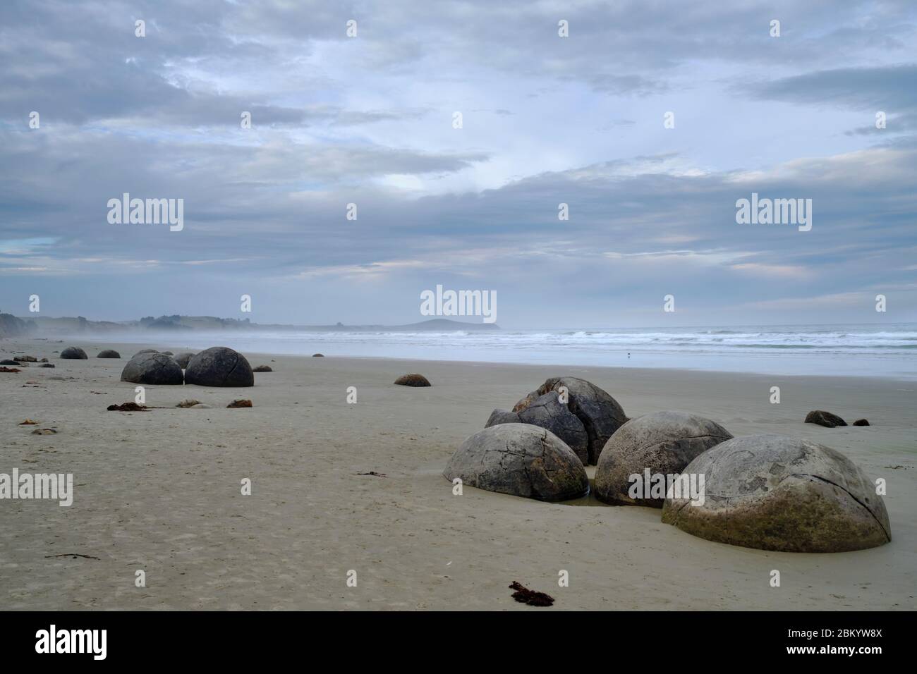 Strange rock formations created by the cementation of the Paleocene ...