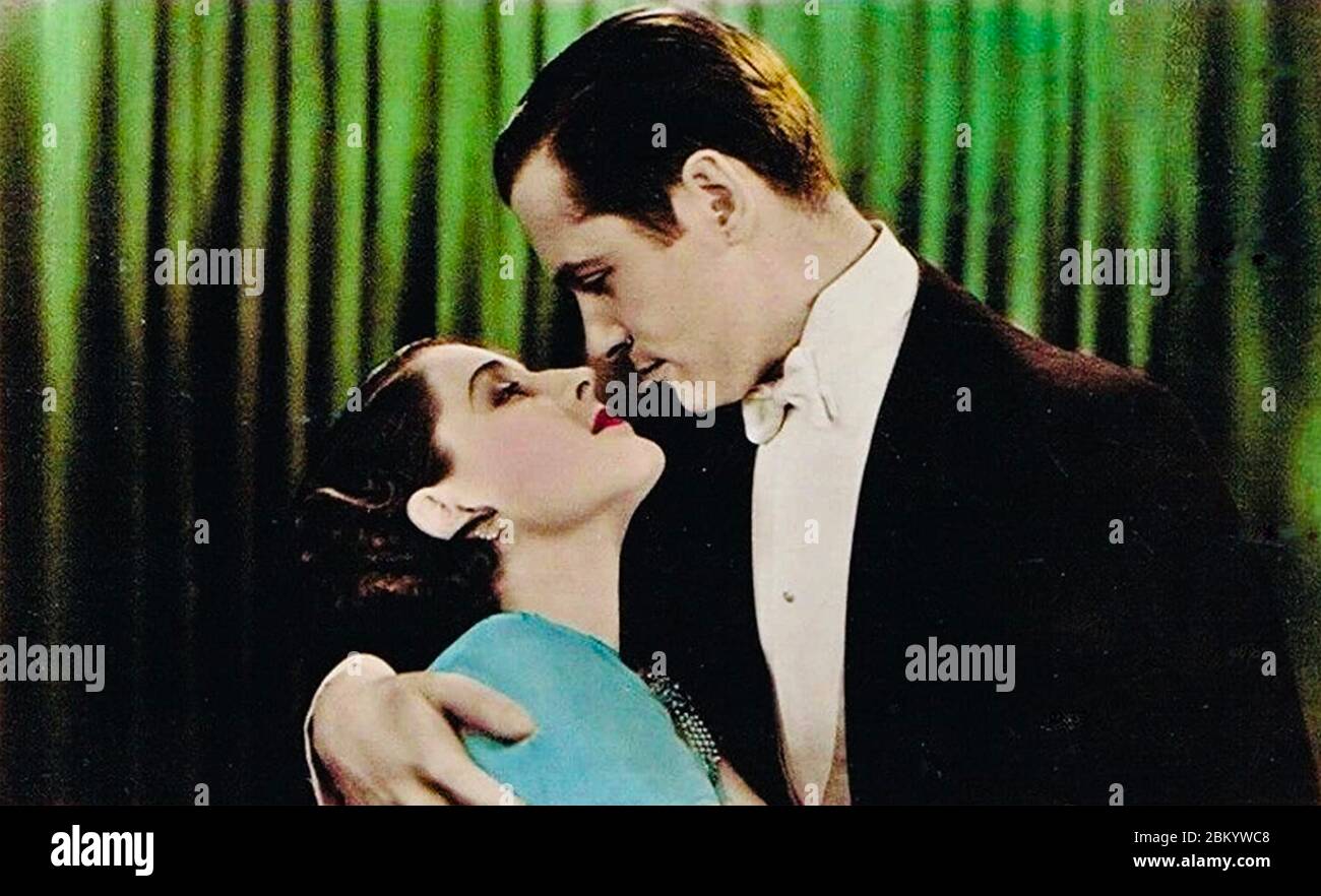 RIPTIDE 1934 MGM film with Norma Shearer and Robert Montgomery Stock ...