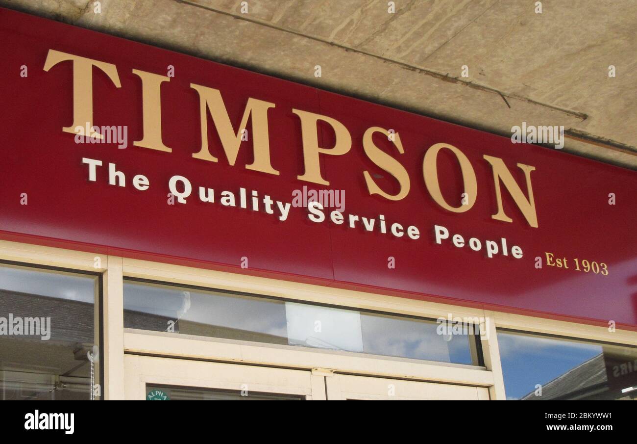 Timpsons store hi-res stock photography and images - Alamy