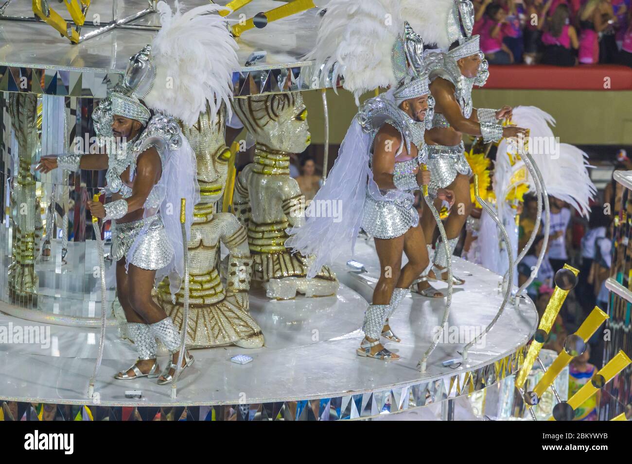 Rio Carnival, Parade of the winners, Rio de Janeiro, Brazil Stock Photo ...