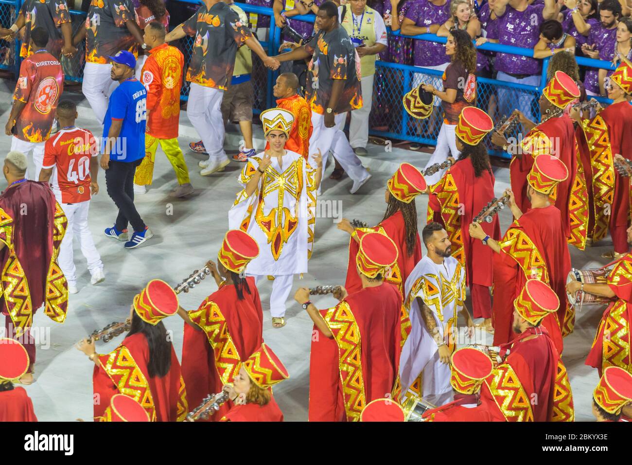 Rio Carnival, Parade of the winners, Rio de Janeiro, Brazil Stock Photo ...
