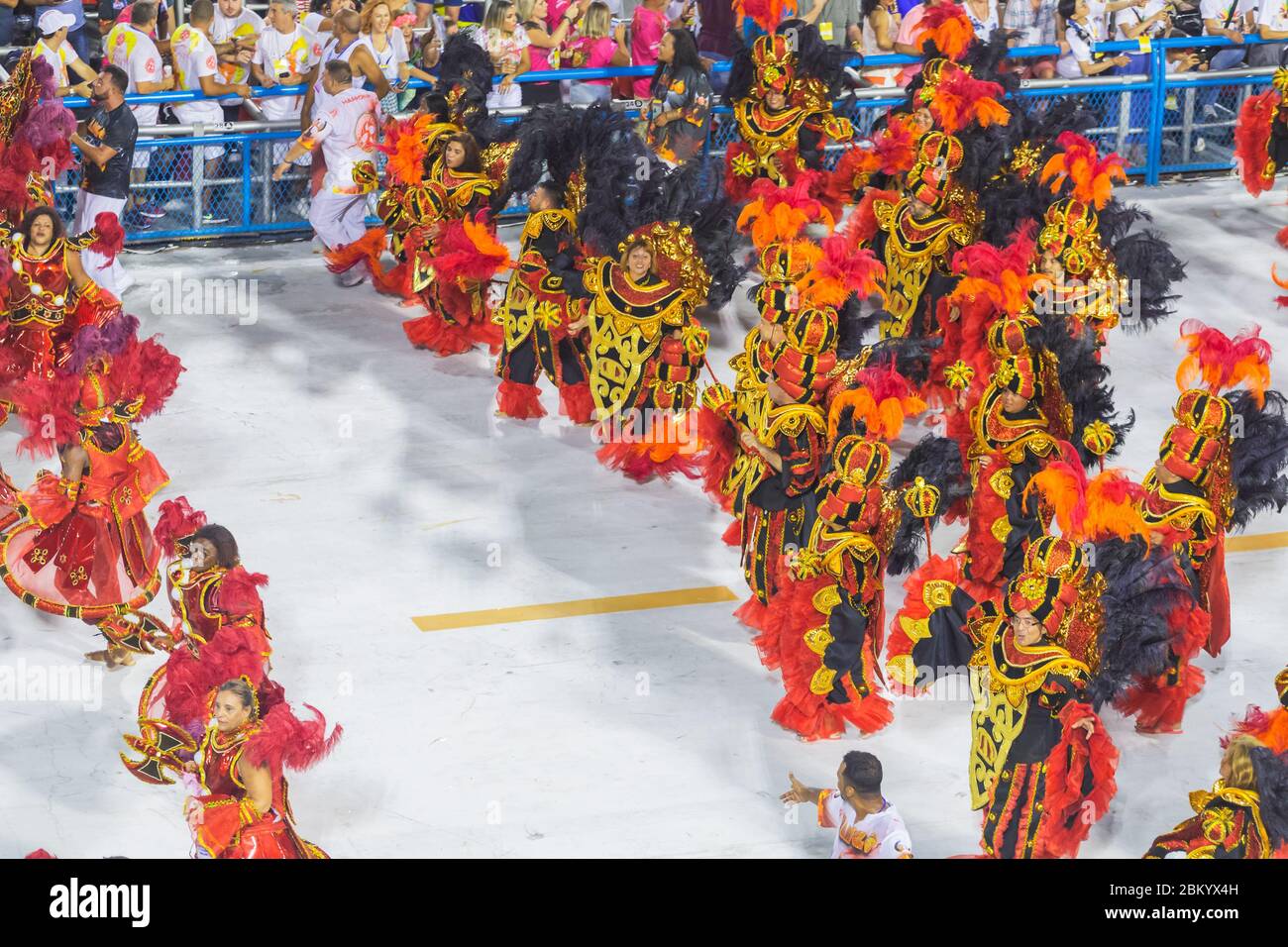 Rio Carnival, Parade of the winners, Rio de Janeiro, Brazil Stock Photo ...