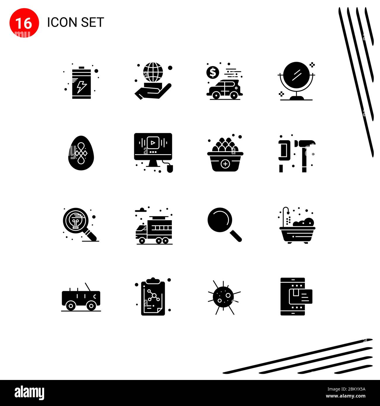 Hammer and egg Stock Vector Images - Alamy