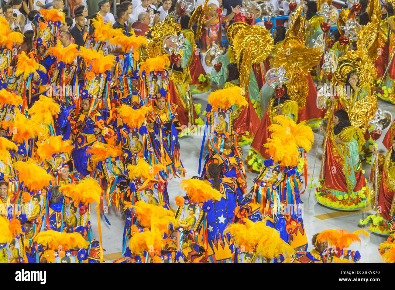 Rio Carnival, Parade of the winners, Rio de Janeiro, Brazil Stock Photo ...