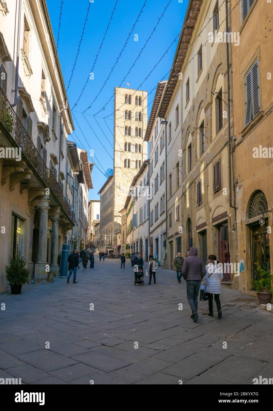 Arezzo (Italy) - The Etruscan and Renaissance city of Tuscany region ...