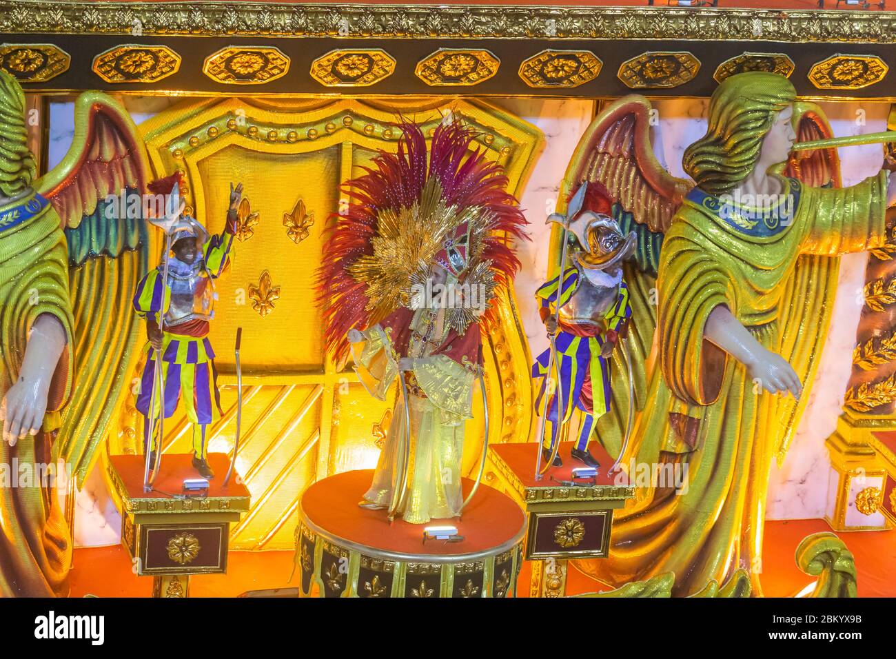 Rio Carnival, Parade of the winners, Rio de Janeiro, Brazil Stock Photo ...