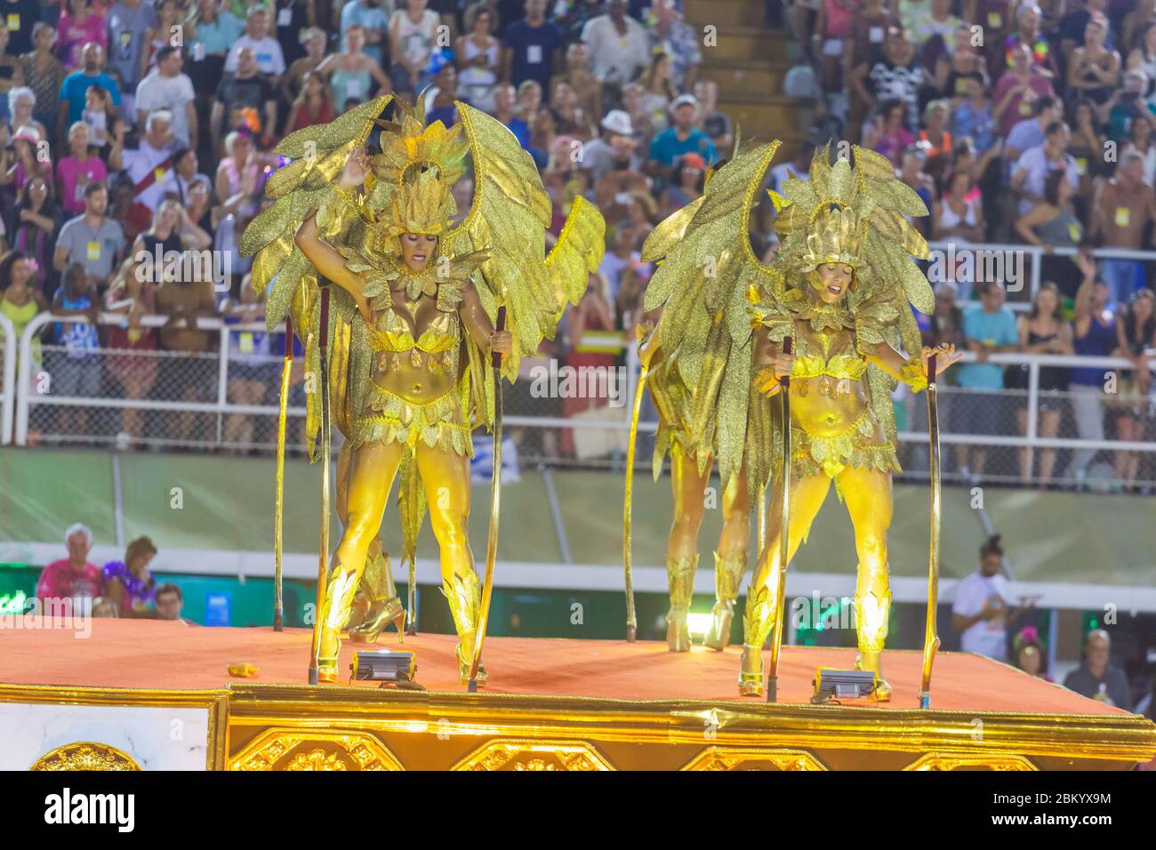 Rio Carnival, Parade of the winners, Rio de Janeiro, Brazil Stock Photo ...