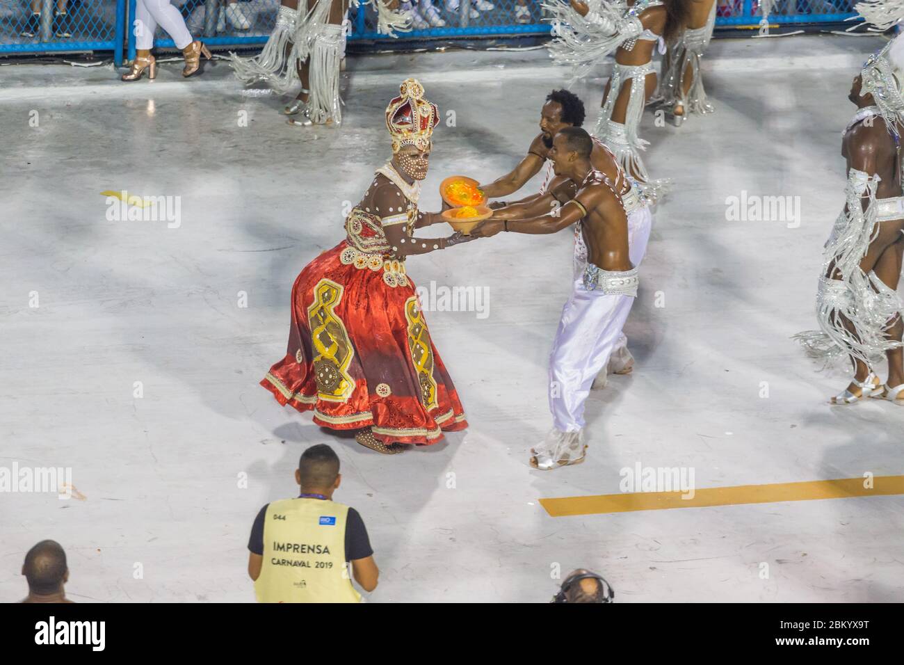 Rio Carnival, Parade of the winners, Rio de Janeiro, Brazil Stock Photo ...