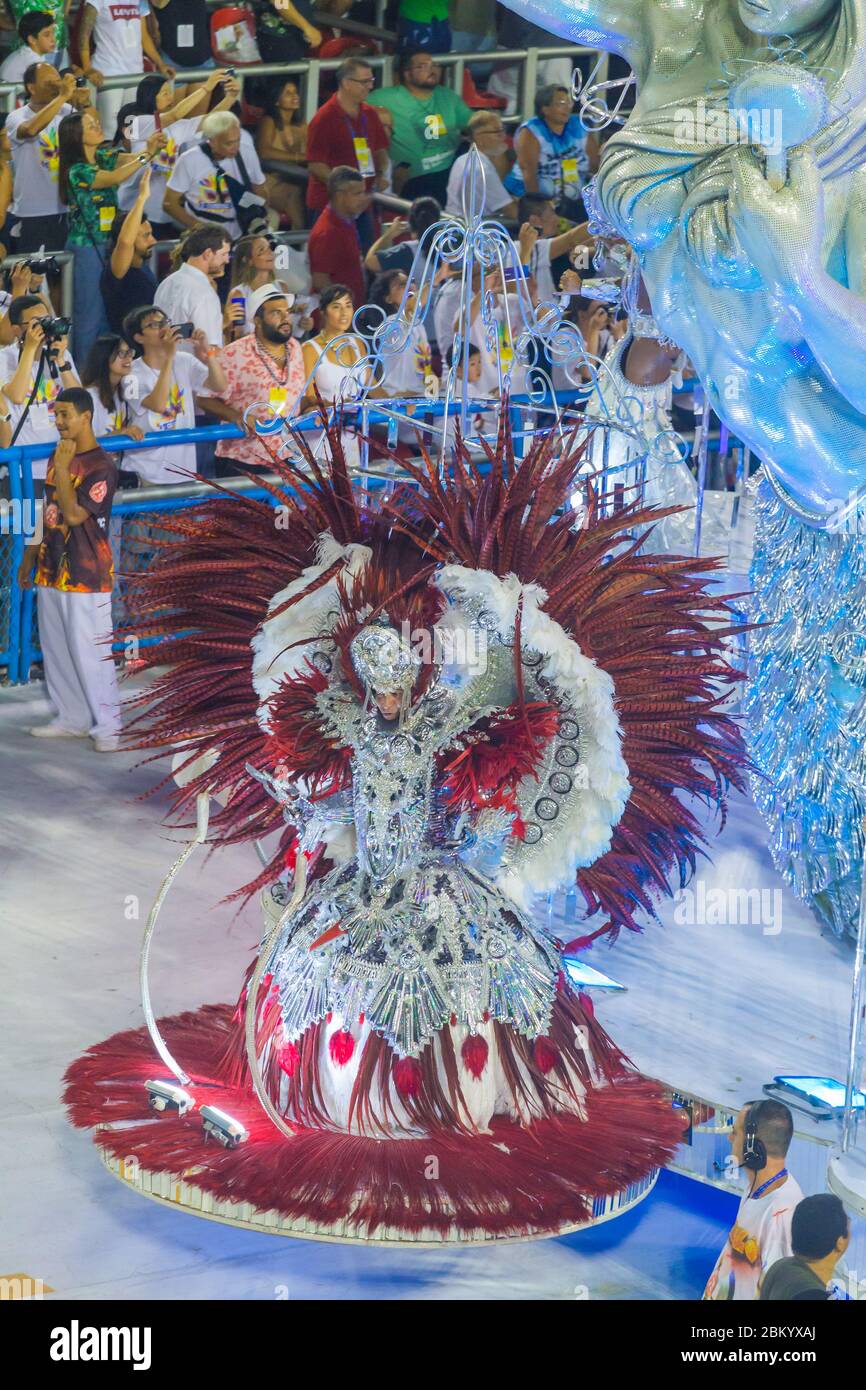Rio Carnival, Parade of the winners, Rio de Janeiro, Brazil Stock Photo ...
