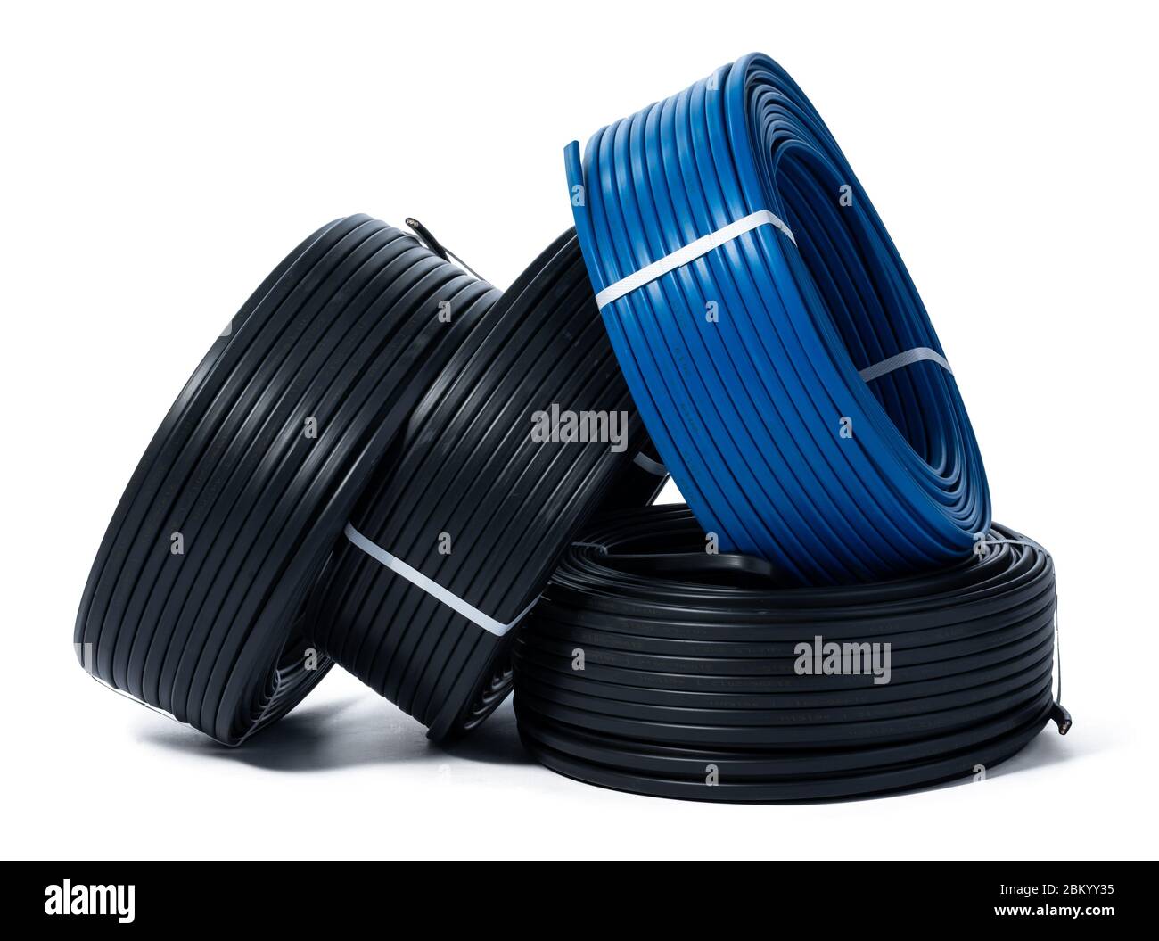 Underground cable reel Cut Out Stock Images & Pictures - Alamy