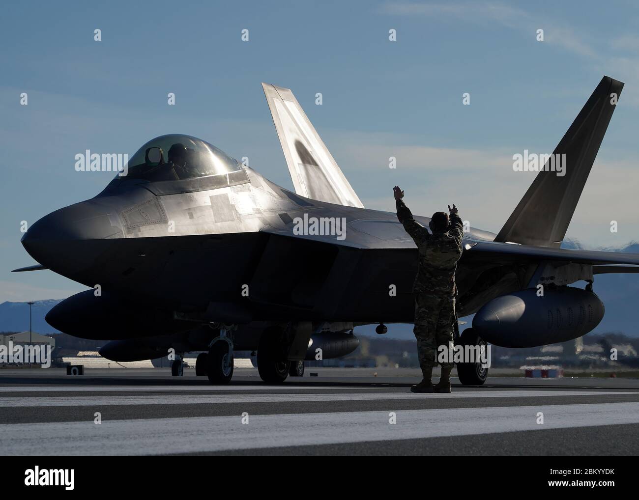 U.S. Air Force Staff Sgt. Christopher Graham, 3rd Wing crew chief ...
