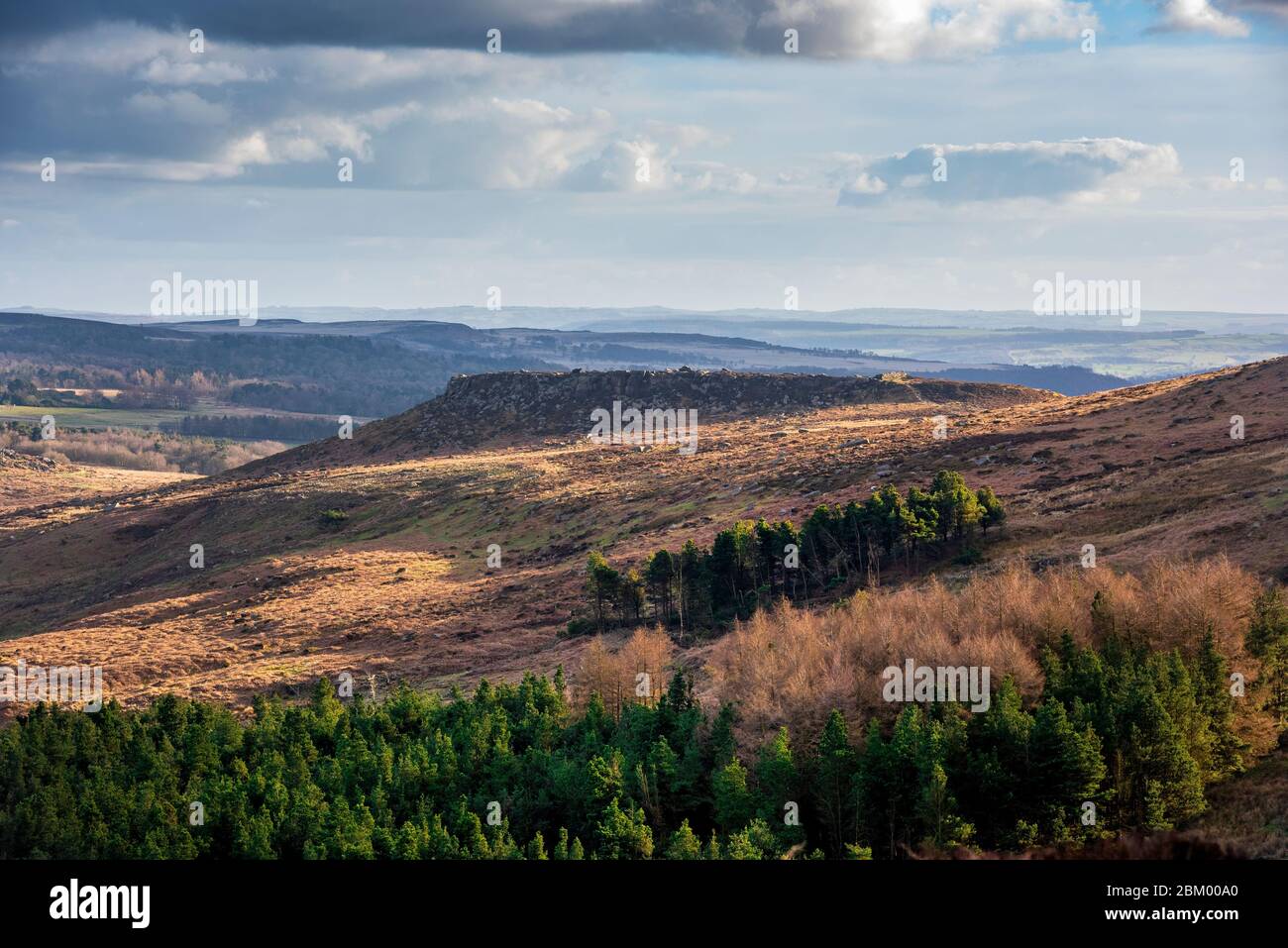 Burbage rocks hi-res stock photography and images - Alamy