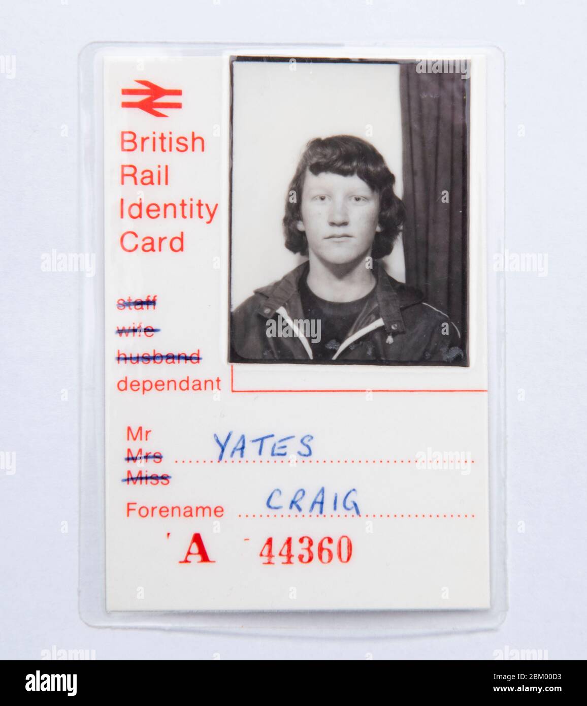 British id card hi-res stock photography and images - Alamy