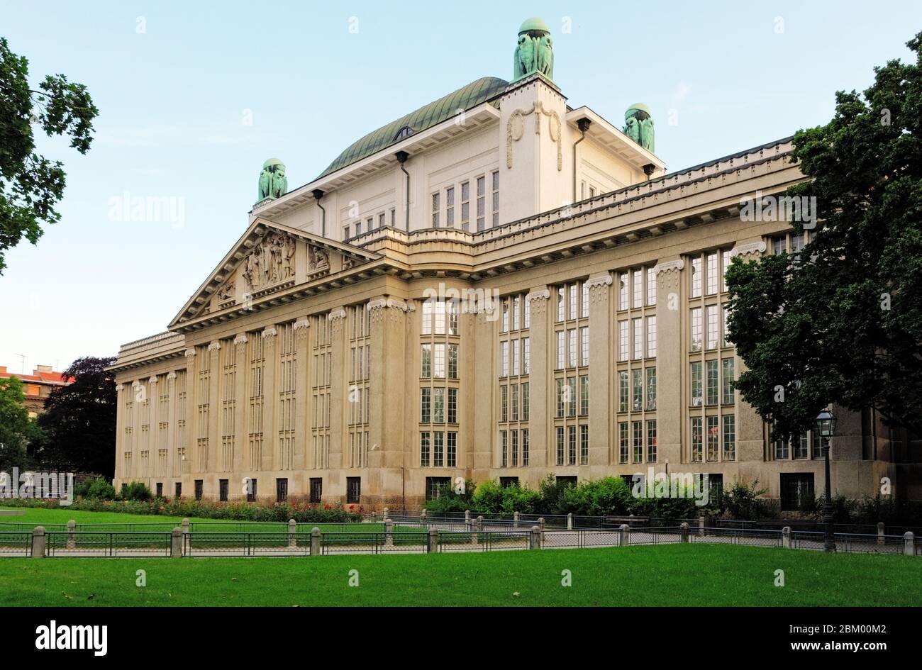 Croatian national state archives building in Zagreb, Croatia Stock ...