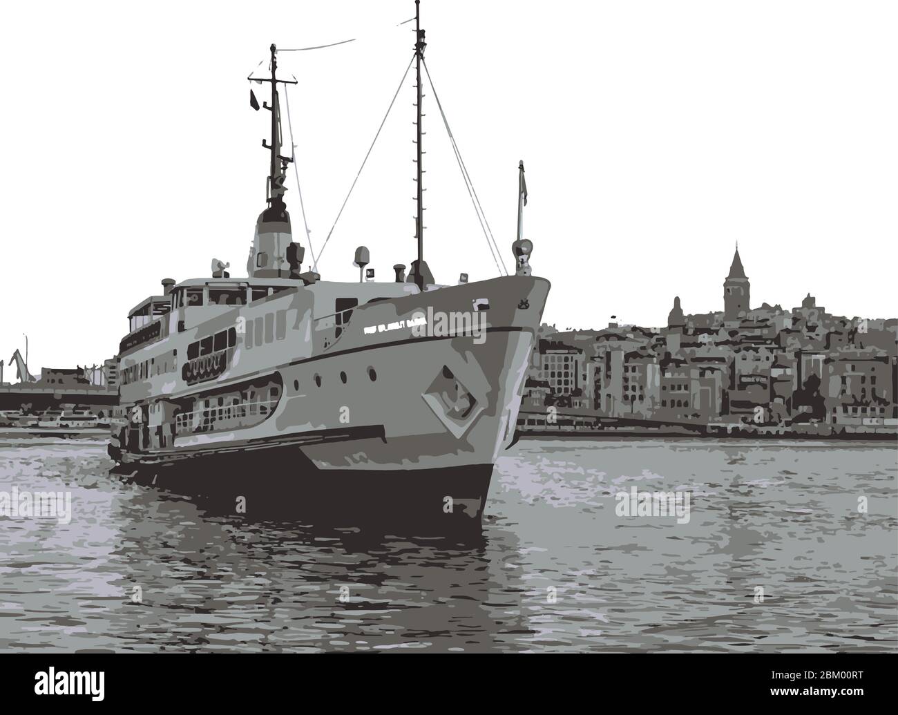 Ferries boat Stock Vector Images - Alamy