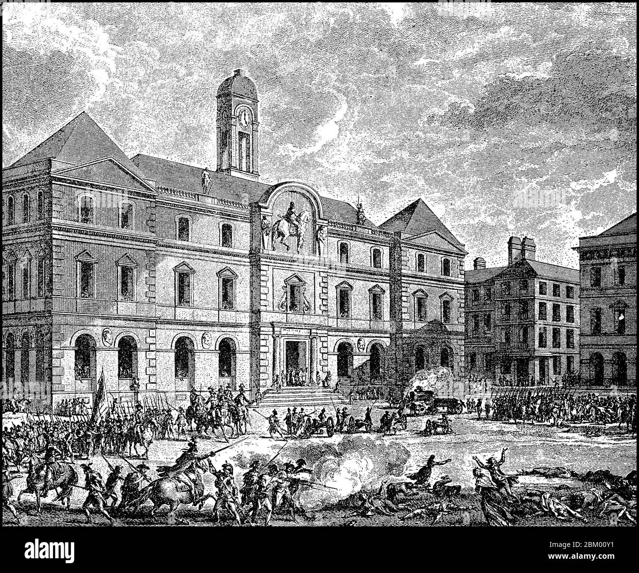 Füsilladen to Lyon, France, on 14 October 1793 French Revolution, a ...