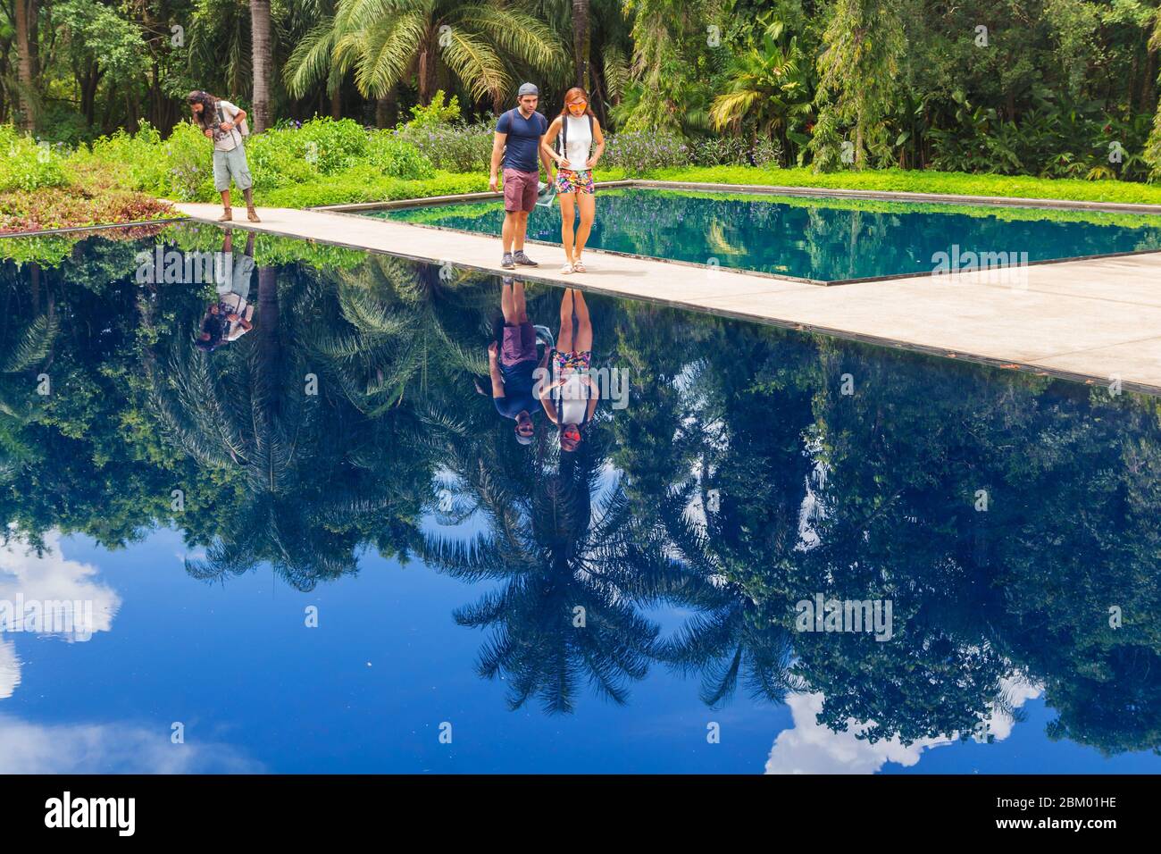 Park, Inhotim Institute, Brumadinho, Minas Gerais state, Brazil Stock ...