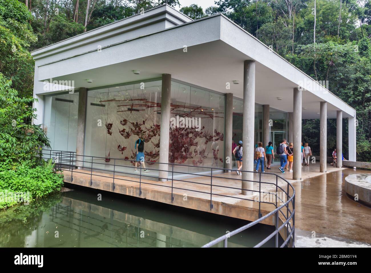 Park, Inhotim Institute contemporary art museum, Brumadinho, Minas ...