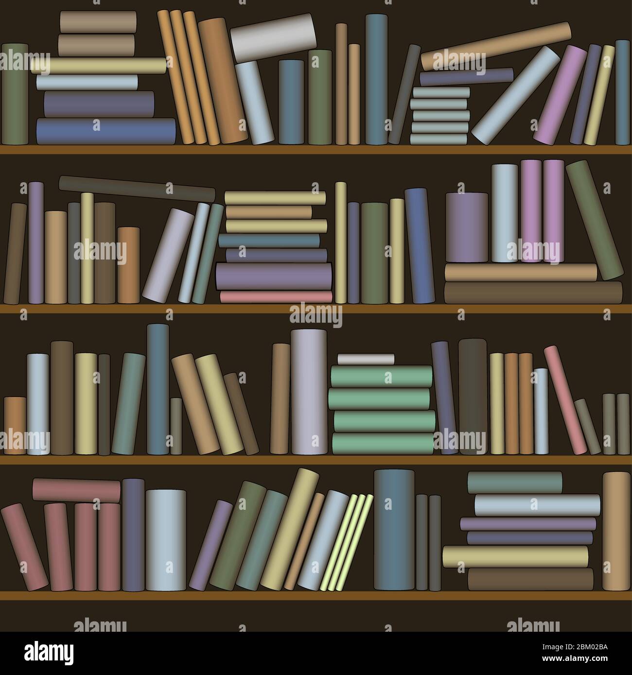 Books library wall texture Stock Vector Images - Alamy