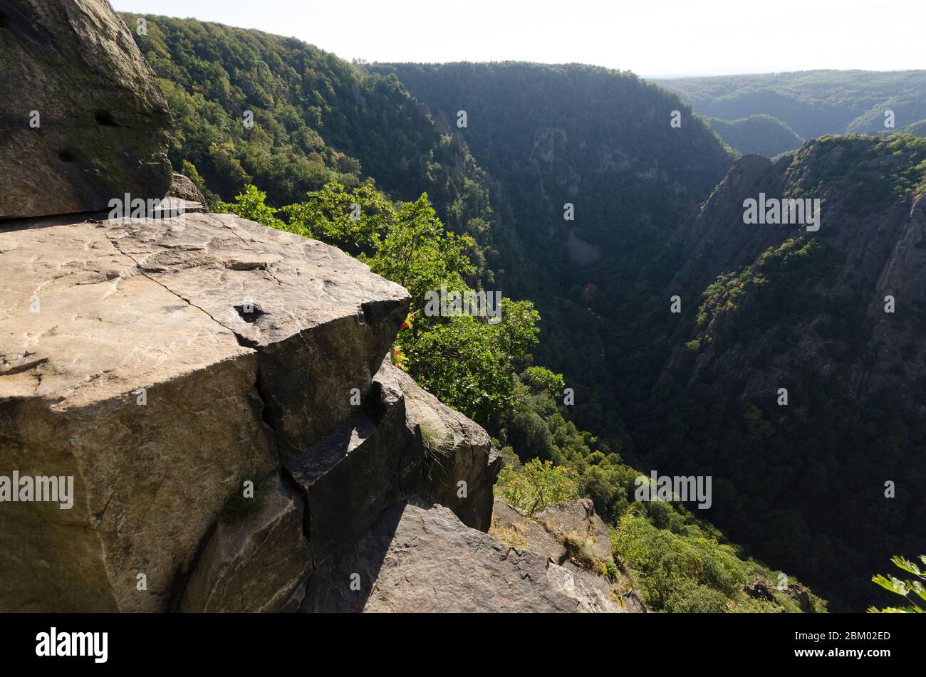 Hexentanzplatz, Thale, Harz, Sachsen-Anhalt, Deutschland, Europa Stock ...