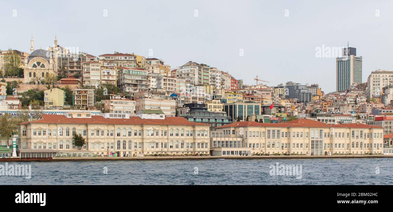Istanbul, Turkey - a natural separation between Europe and Asia, the ...