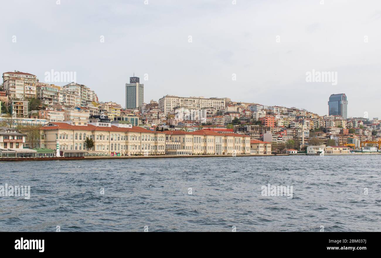 Istanbul, Turkey - a natural separation between Europe and Asia, the ...
