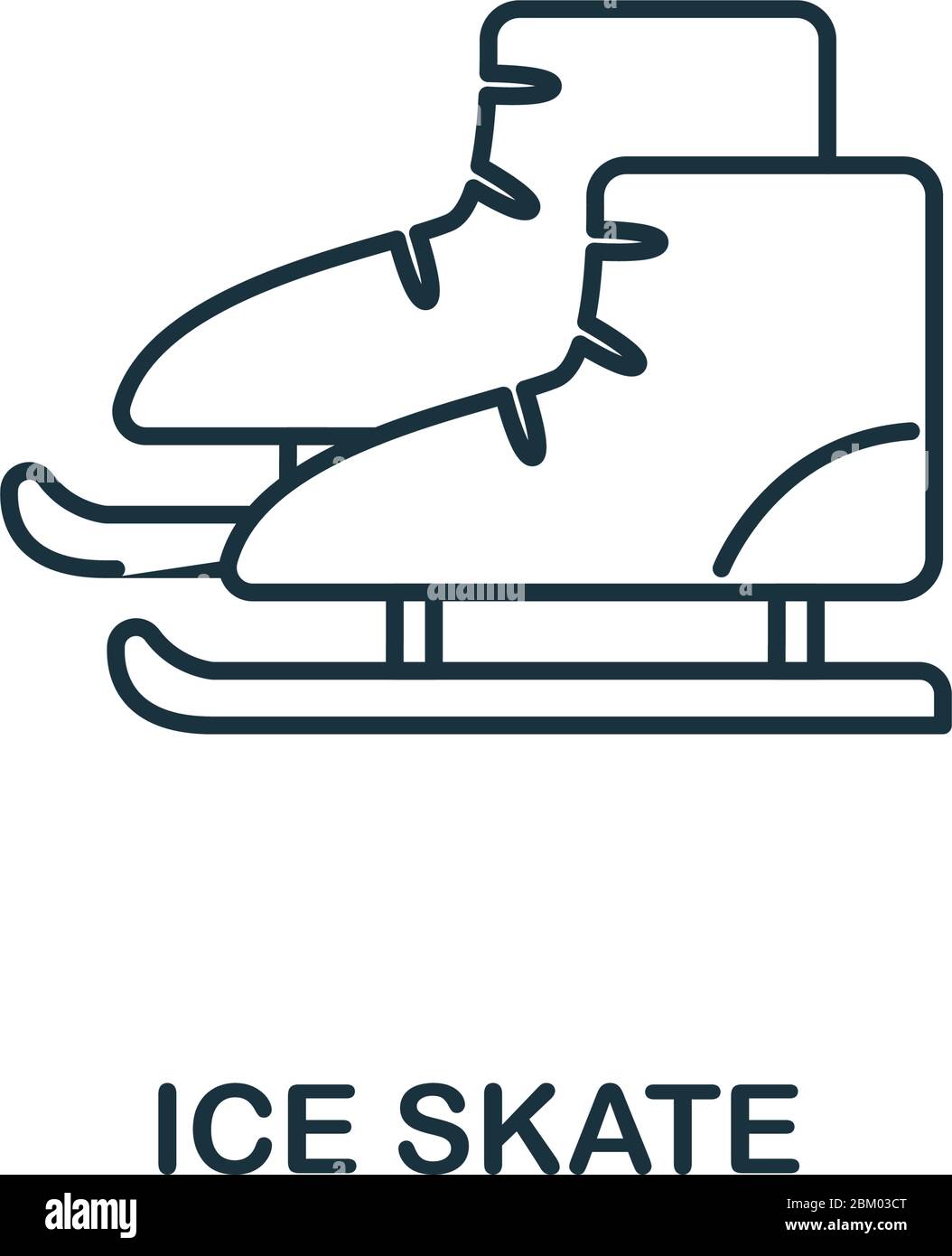 Ice Skate Template