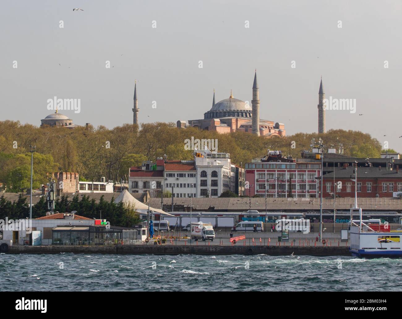 Istanbul, Turkey - a natural separation between Europe and Asia, the ...