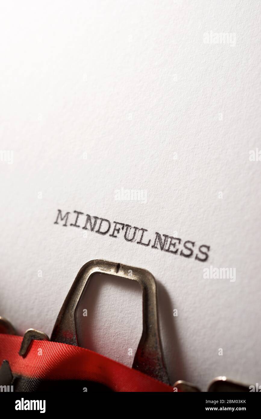 Mindful awareness hi-res stock photography and images - Alamy