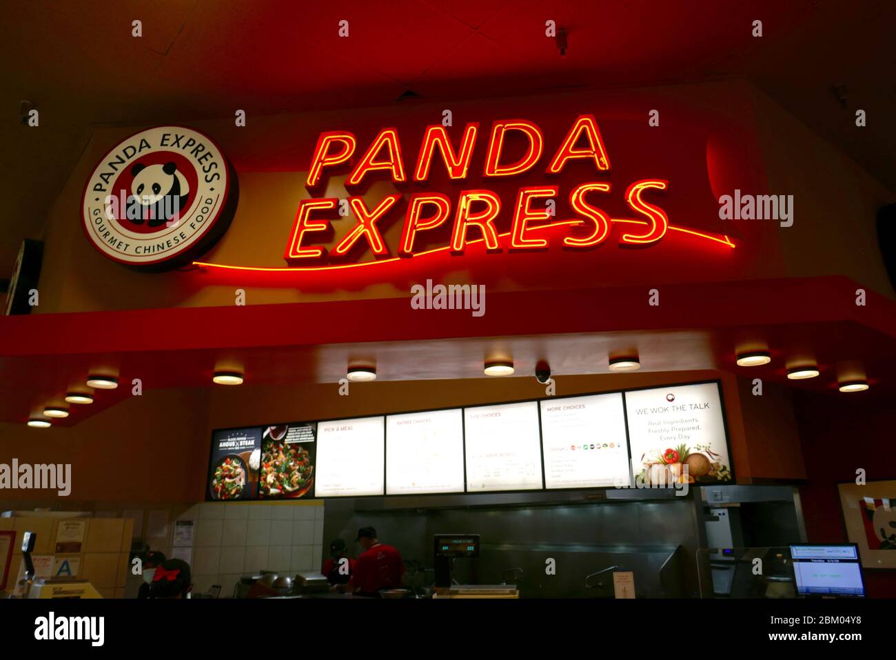 Los Angeles, California, USA 5th May 2020 A general view of atmosphere of Panda Express Open for ...