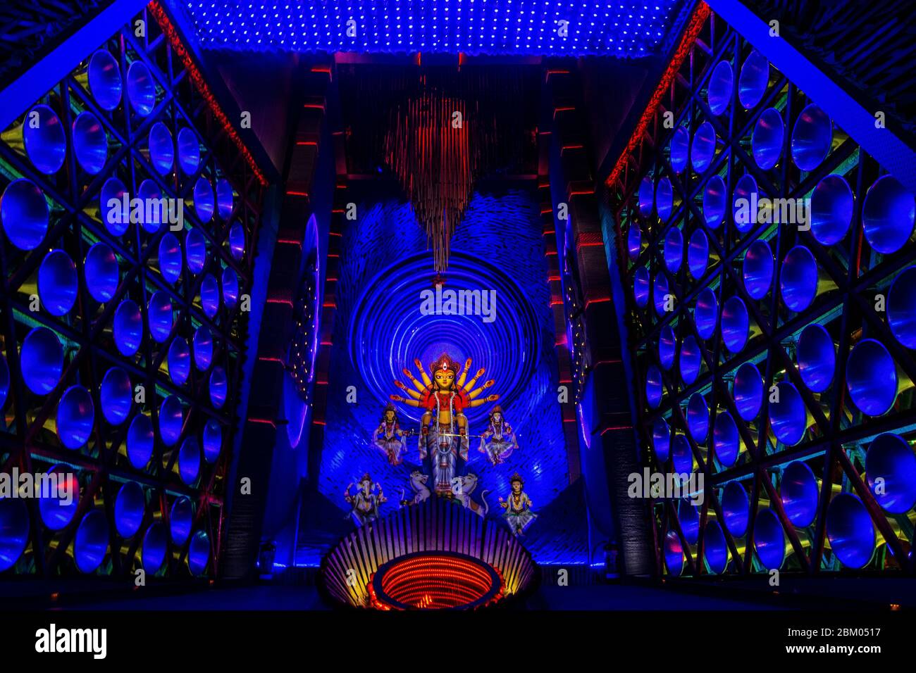 Durga Puja In South East Asia Stock Photo - Alamy
