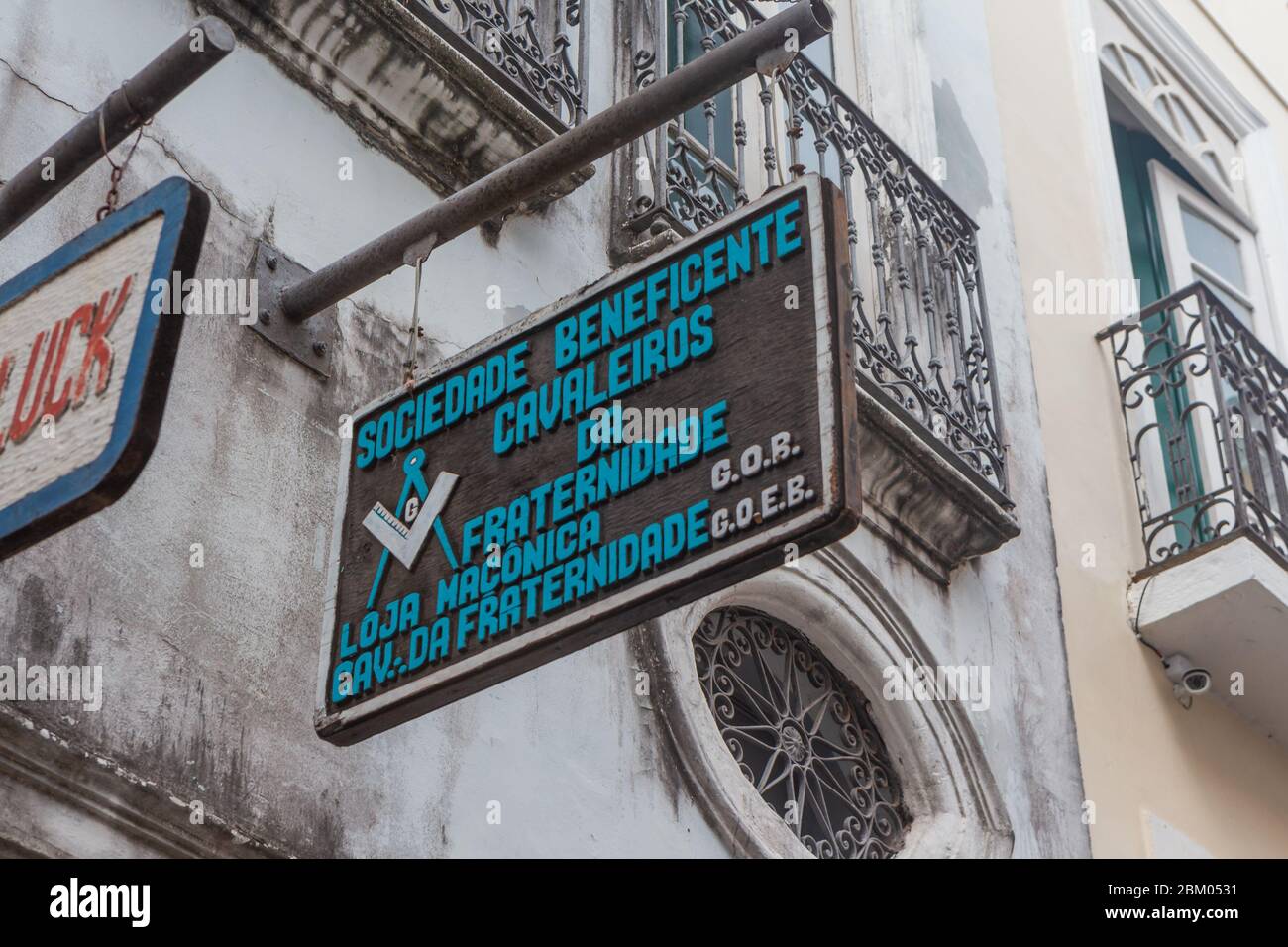 Masonic lodge sign hi-res stock photography and images - Alamy
