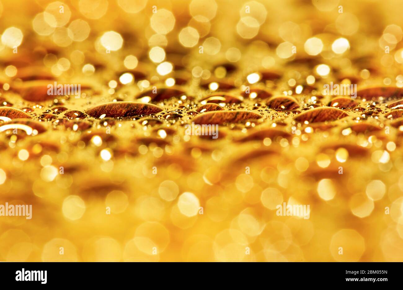 Glittering soft golden background with blank, copy space Stock Photo ...