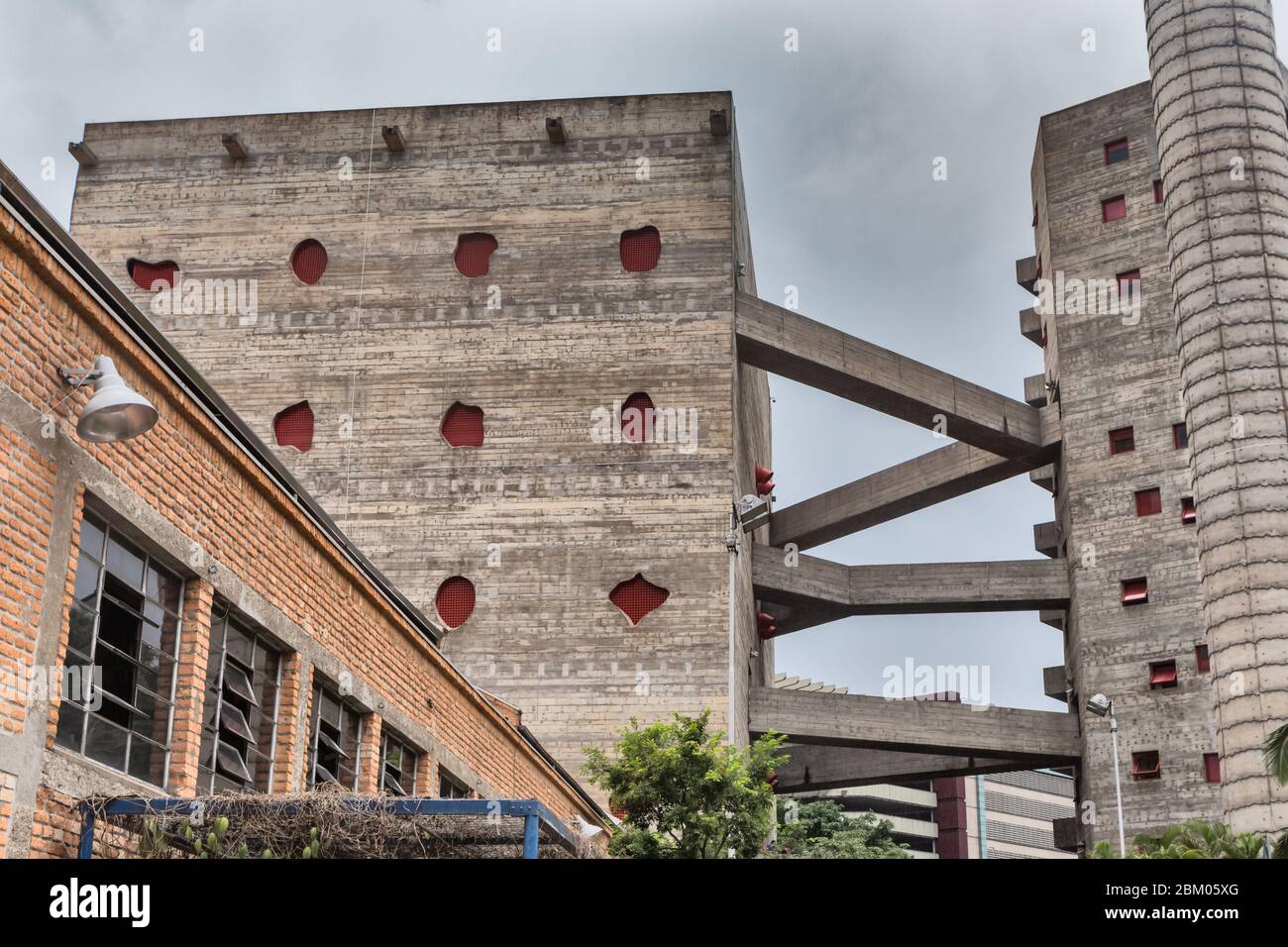 Sesc pompeia bo bardi hi-res stock photography and images - Alamy