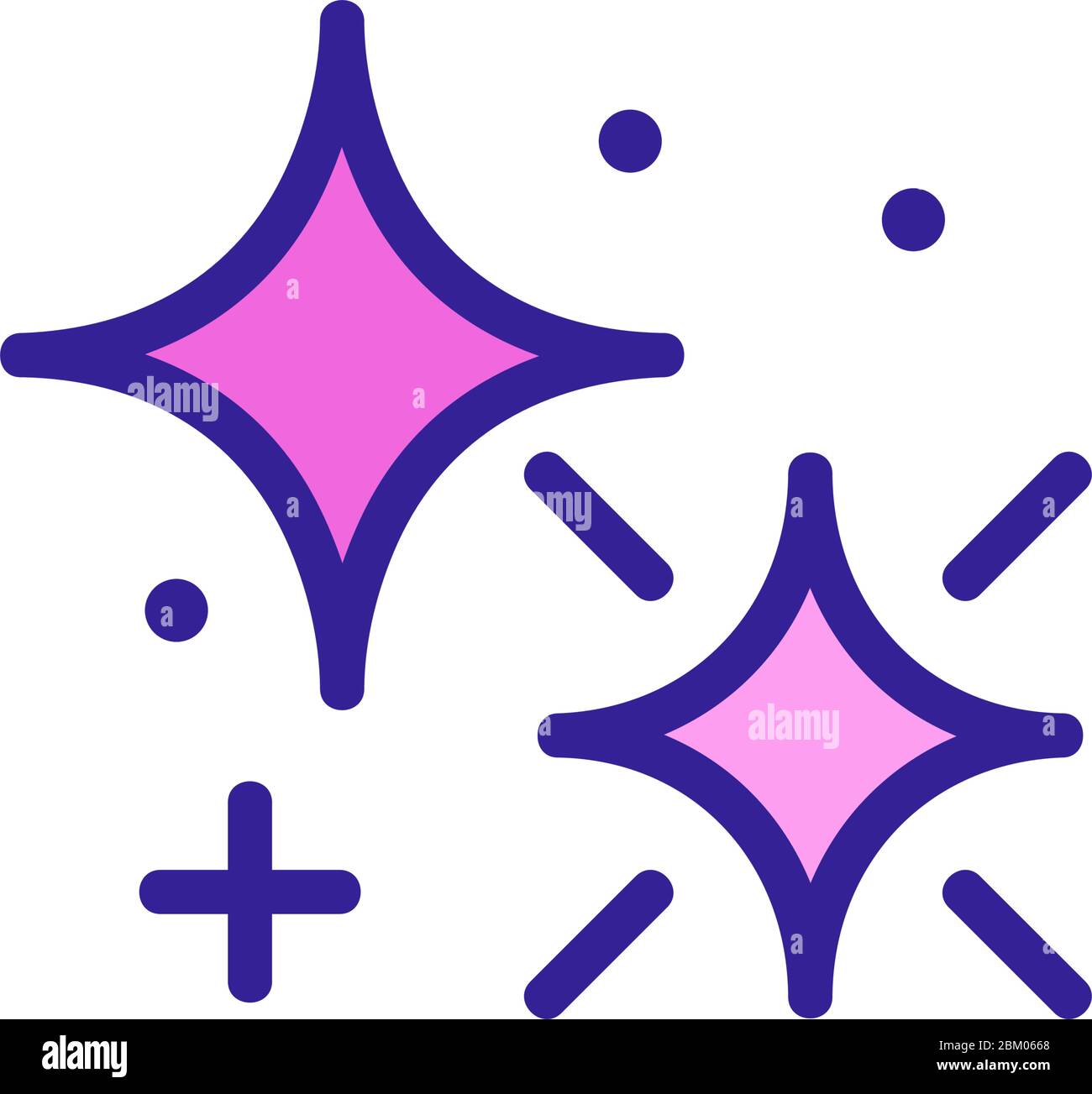 glare of curved four pointed star icon vector outline illustration ... glare of curved four pointed star icon vector outline illustration ...