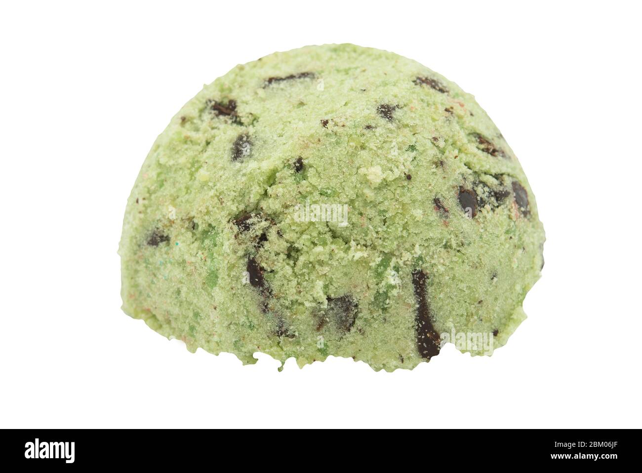 Ice cream of mint tea green Stock Photo - Alamy