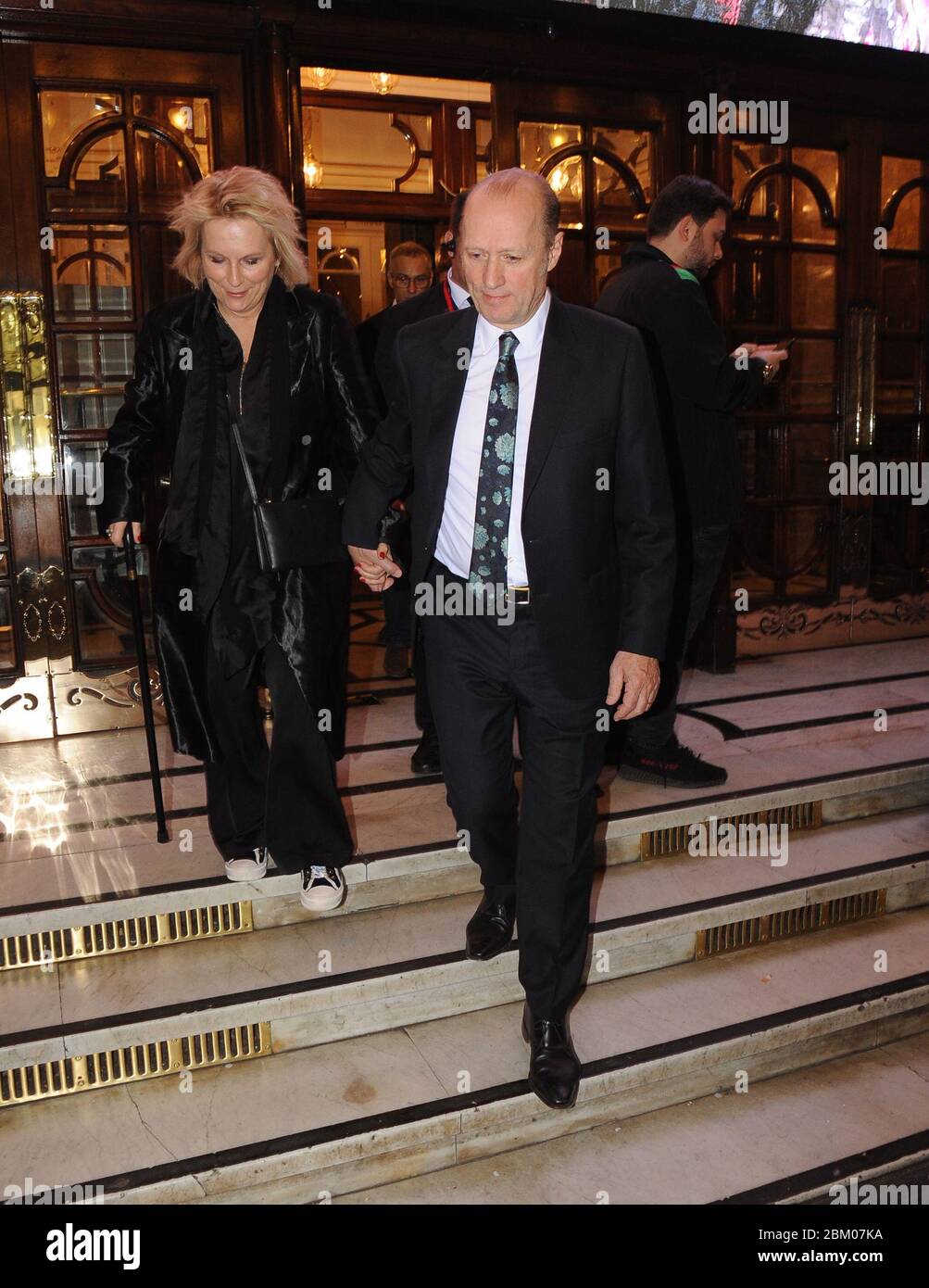 Jennifer Saunders And Ade Edmondson High Resolution Stock Photography ...