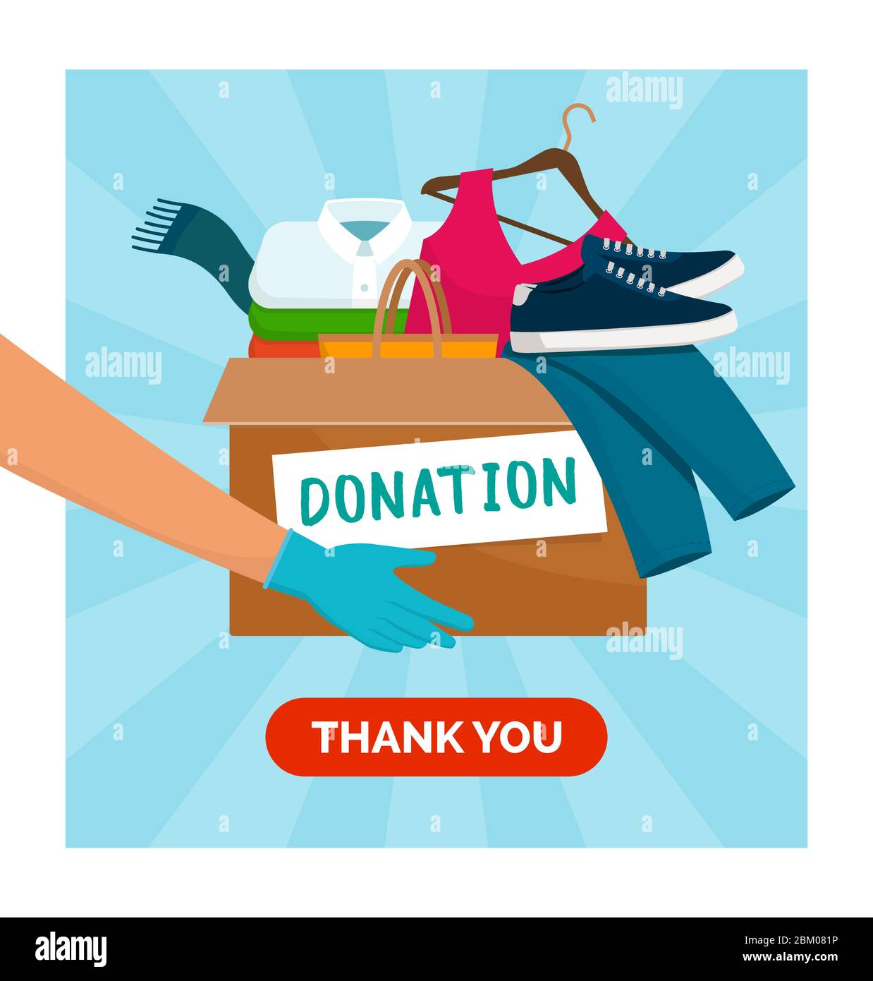 Volunteering vector vectors hi-res stock photography and images - Alamy