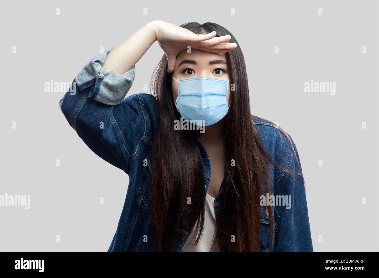 Forehead mask hi-res stock photography and images - Alamy