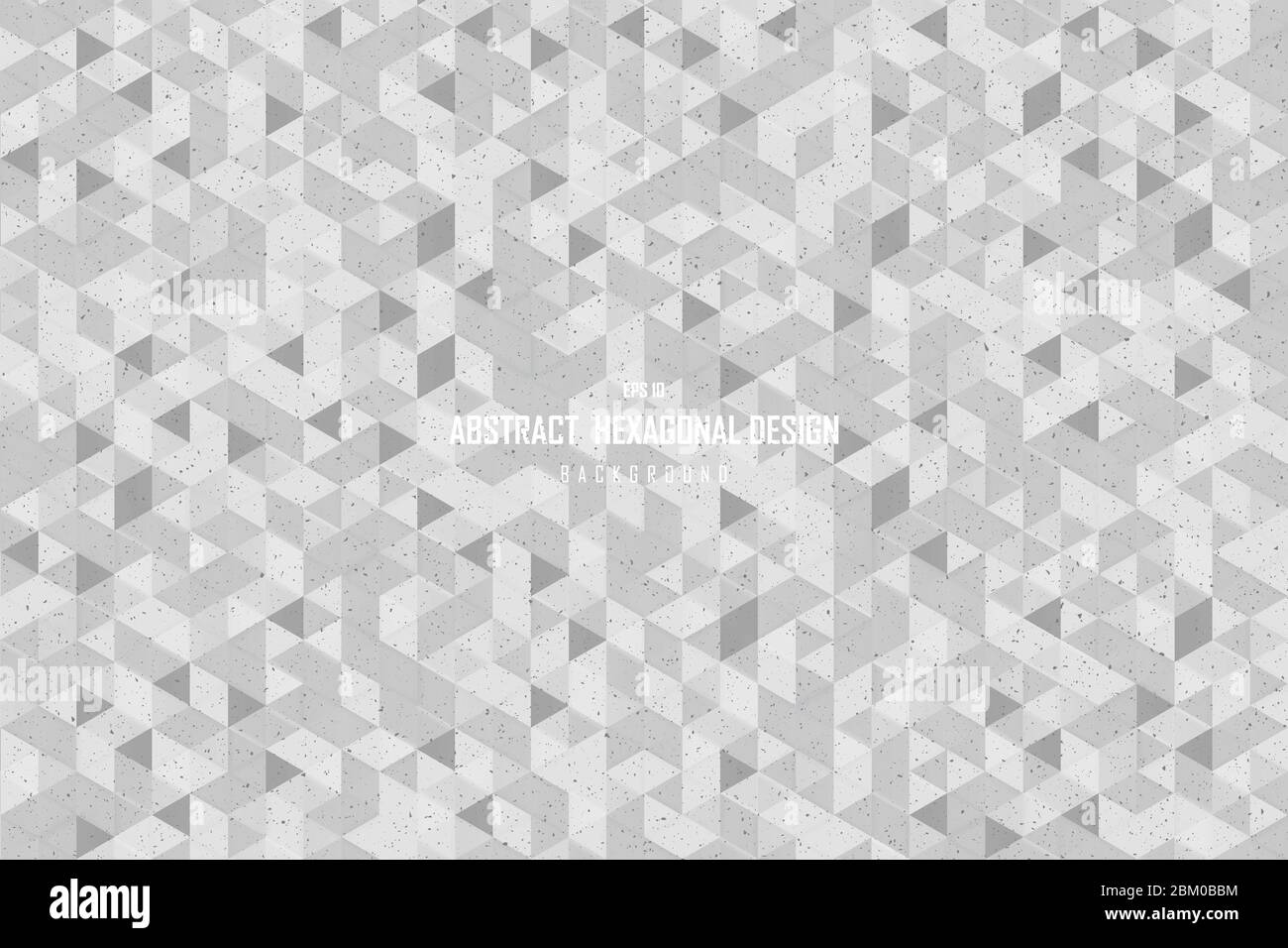 Hexagon background design mosaic Stock Vector Images - Alamy