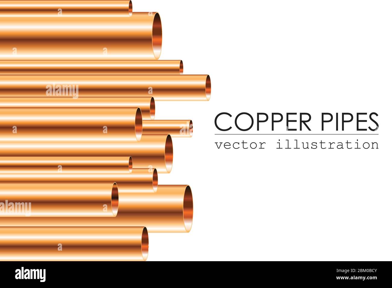 Pipe sizes Stock Vector Images - Alamy