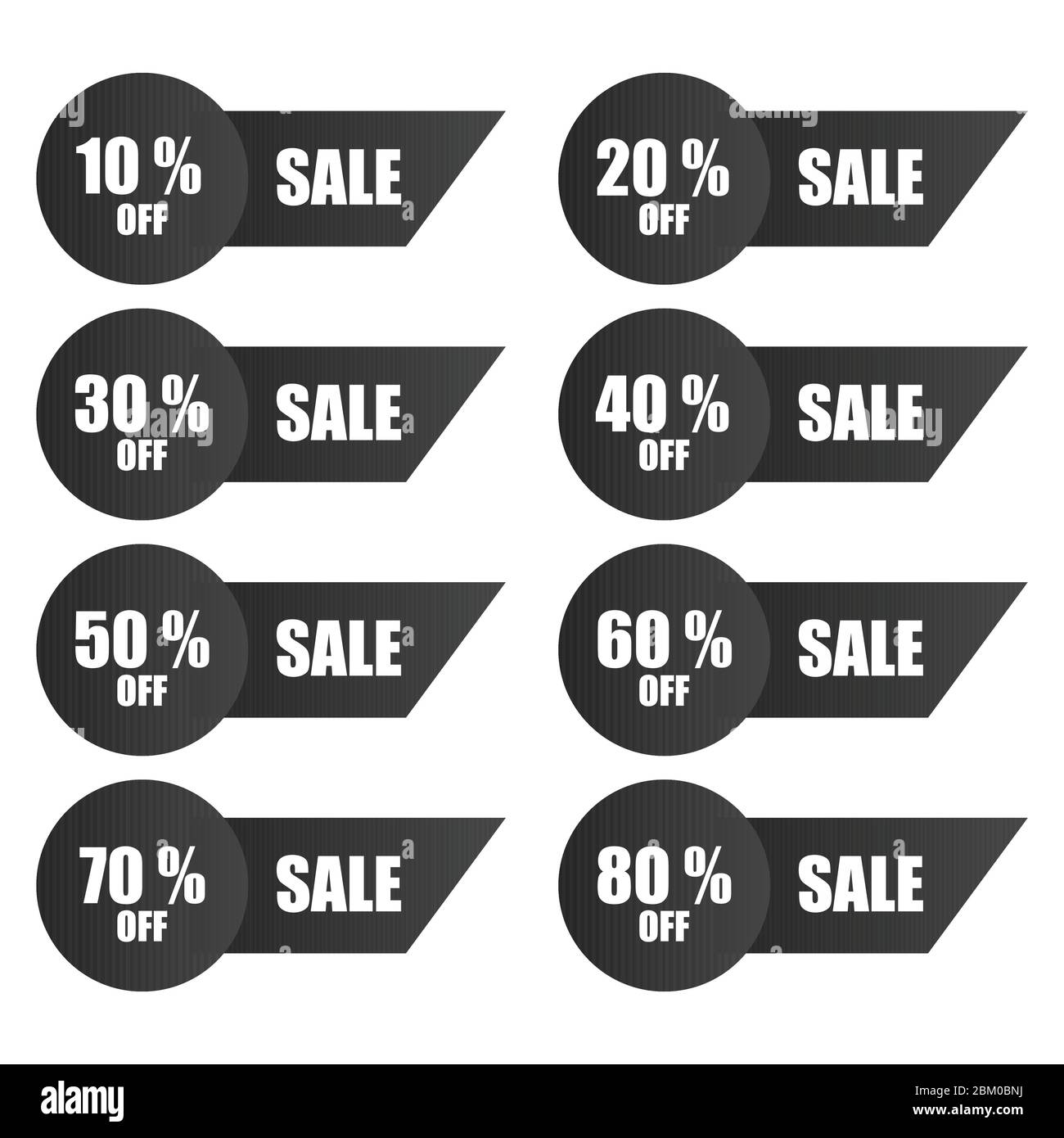 60% discount icon on Black and White Stock Photos & Images - Alamy