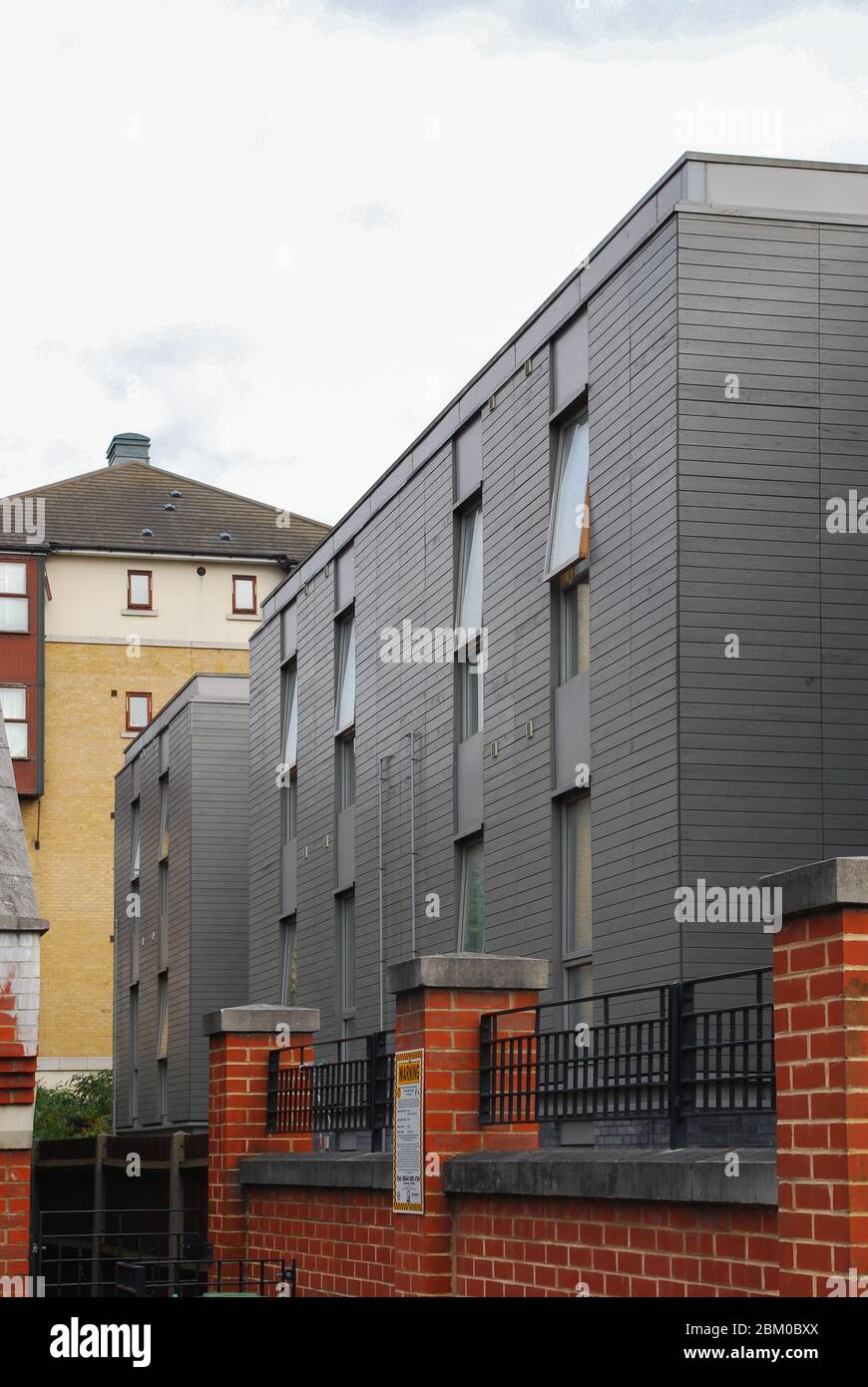 Modern 2000s Iridescent Colours Low-Cost Affordable Peabody Homes ...